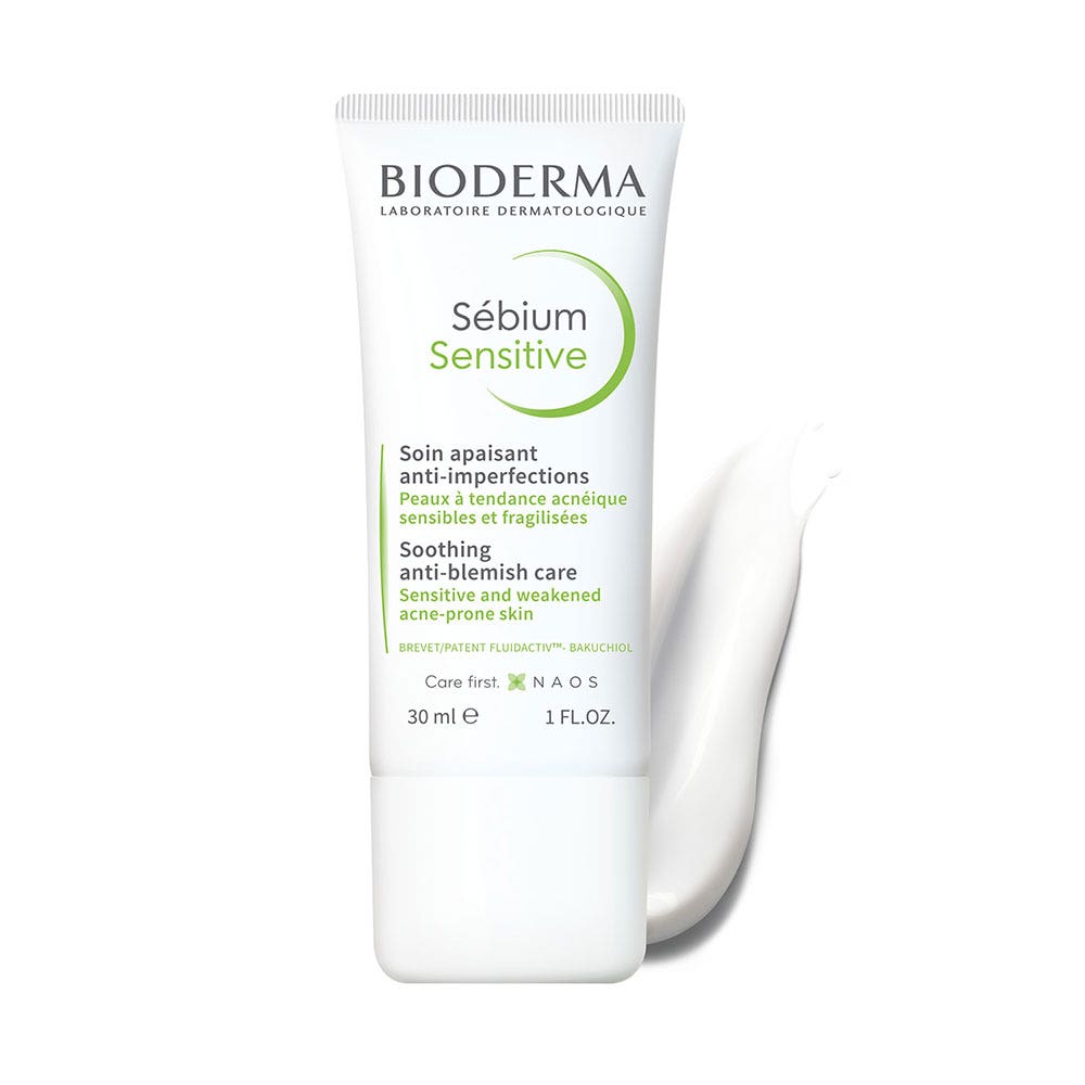Bioderma Sebium Sensitive Soothing Anti Blemish Care Acne Prone Skins ...