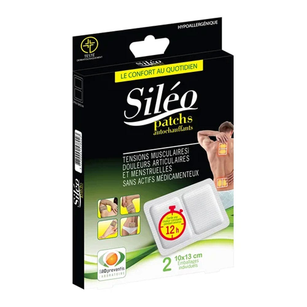 Sileo Self-heating patches X2 - Easypara
