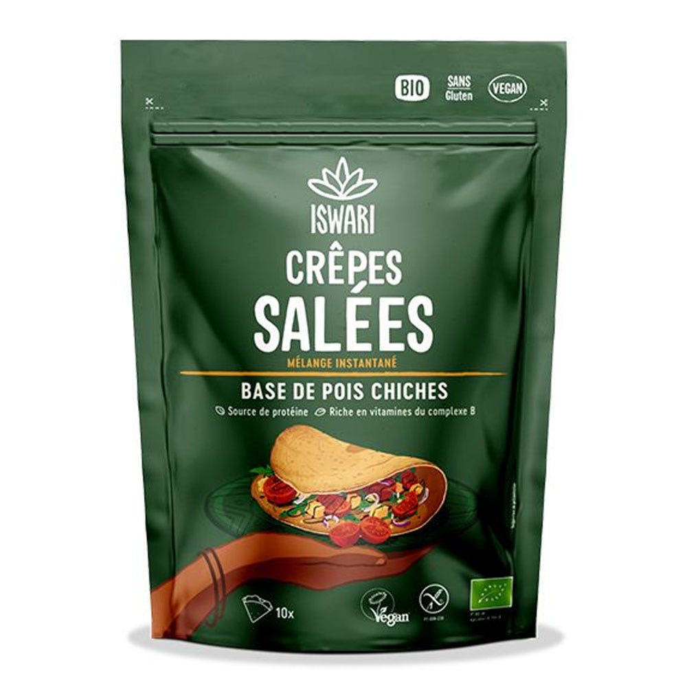 Iswari Savoury Crêpes Instant Chickpea Mix 250g - Easypara