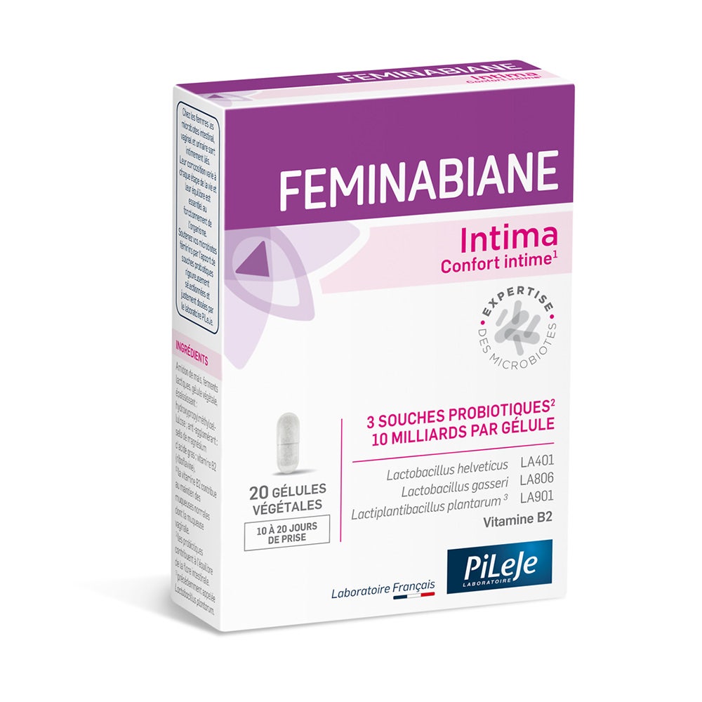 Pileje Feminabiane Feminabiane Intima Intimal Comfort x20 capsules ...