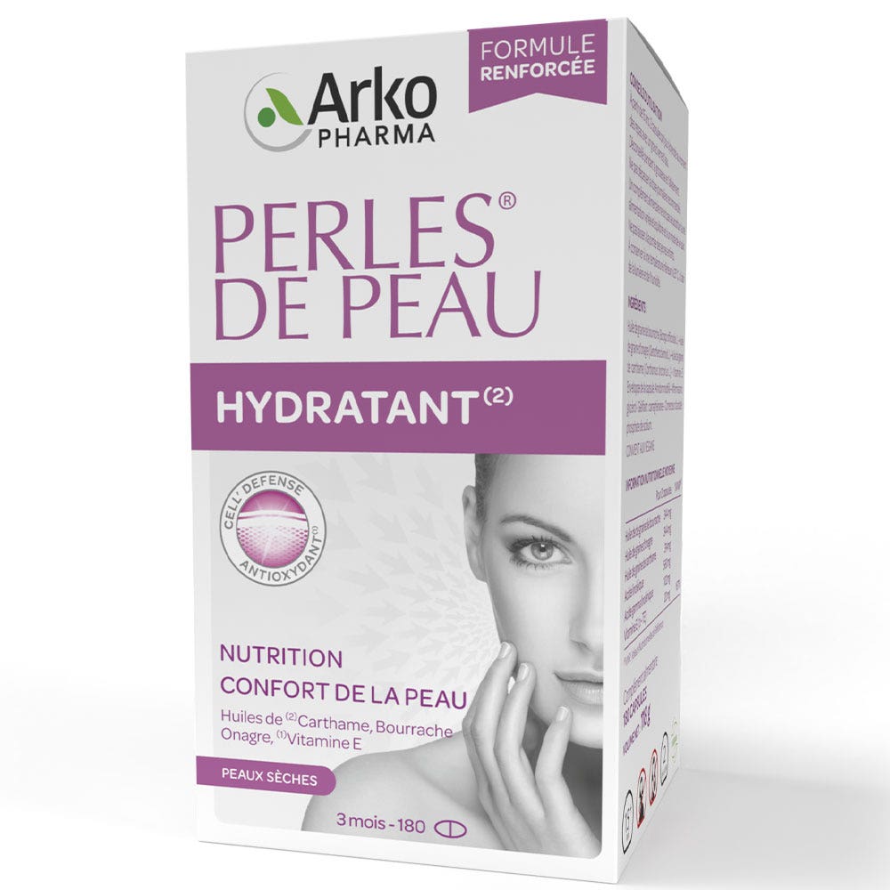 Arkopharma Perles De Peau Skin Moisturiser Nutrition & Confort De La ...