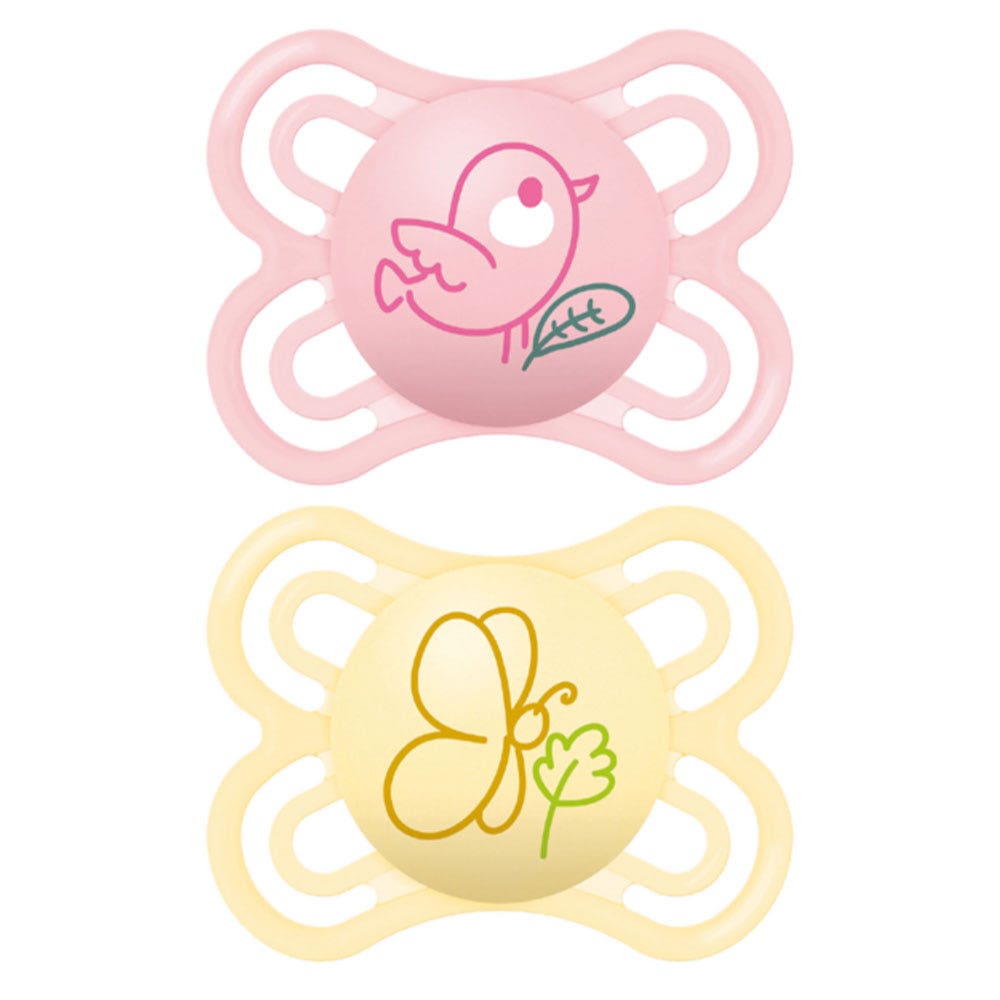 Mam Perfect Symmetric Pacifiers From 2 to 6 months x2 - Easypara