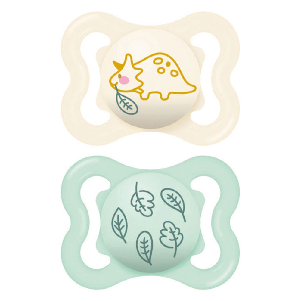 Mam Suprême Suprême Silicone Symmetric Pacifiers 2-6 months x2 - Easypara