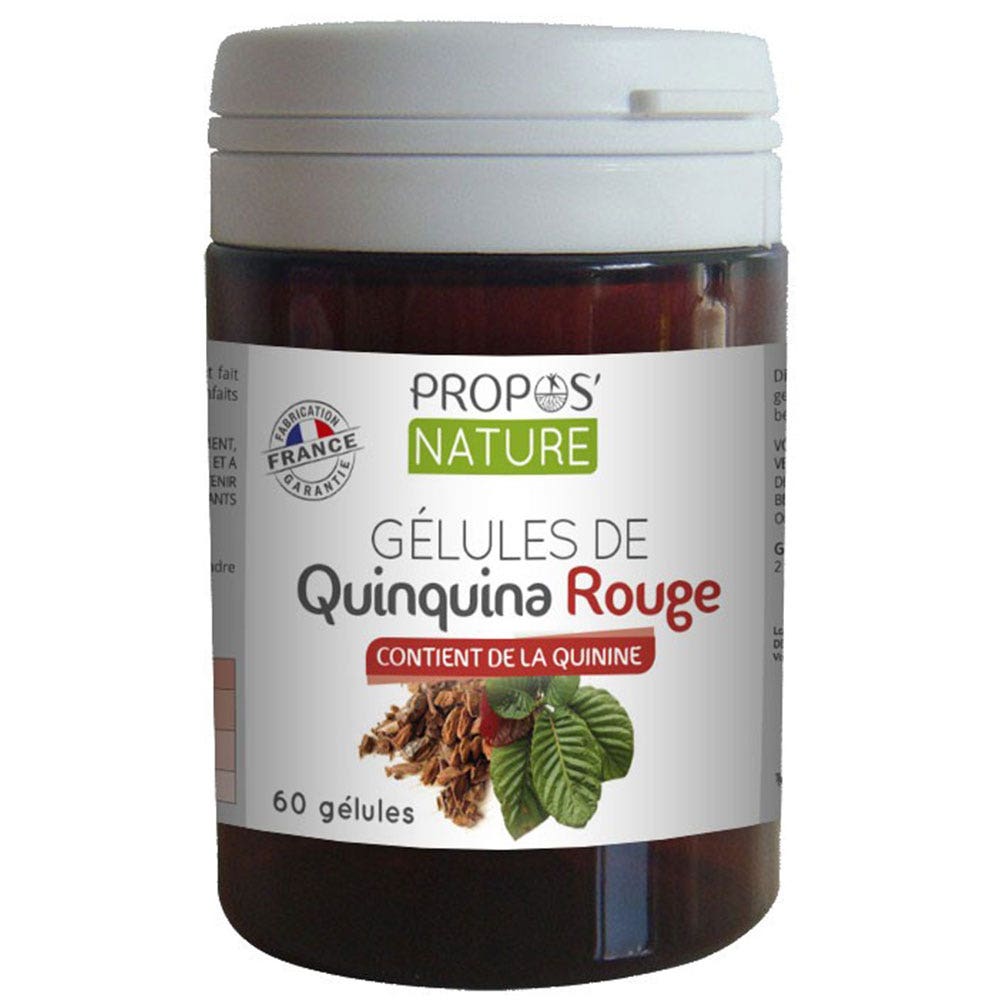 Propos'Nature Red Quinquina capsules 60 gélules - Easypara