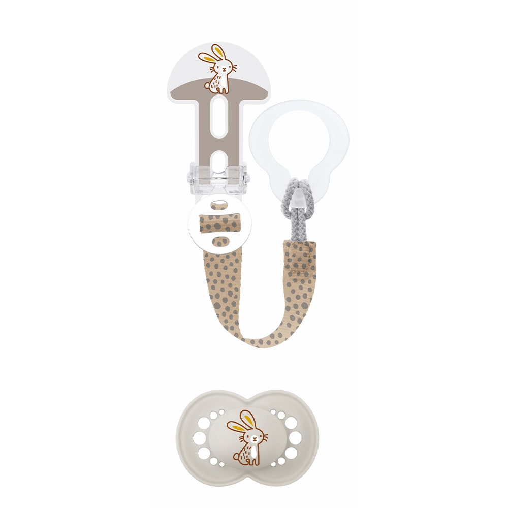 Mam Dummy Kit + Pacifier clip From 18 months x2 - Easypara