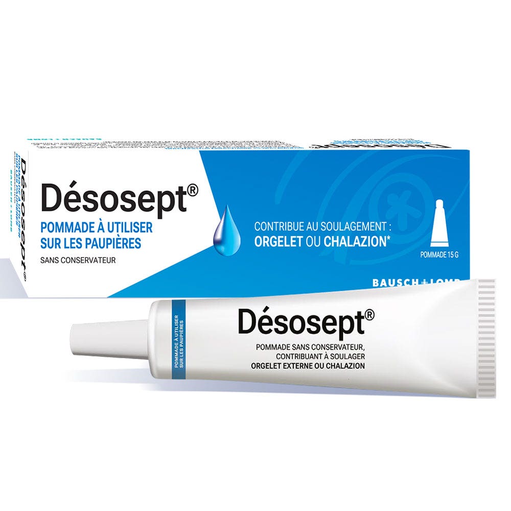 Bausch&Lomb Désosept Ophthalmic Ointment 15g - Easypara