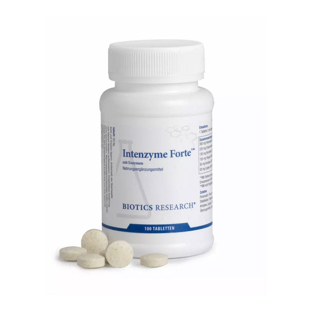Biotics Research Intenzyme Forte 100 Tablets - Easypara