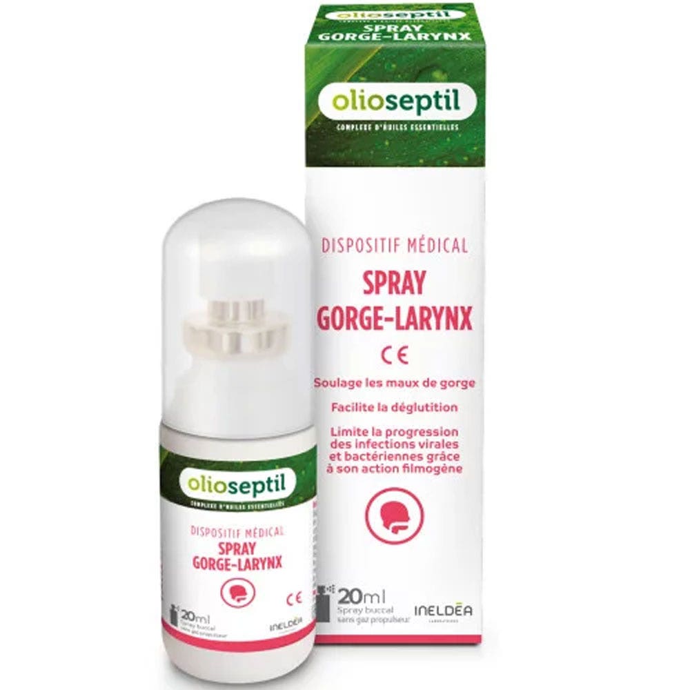 Olioseptil Throat-Larynx Spray 20ml - Easypara