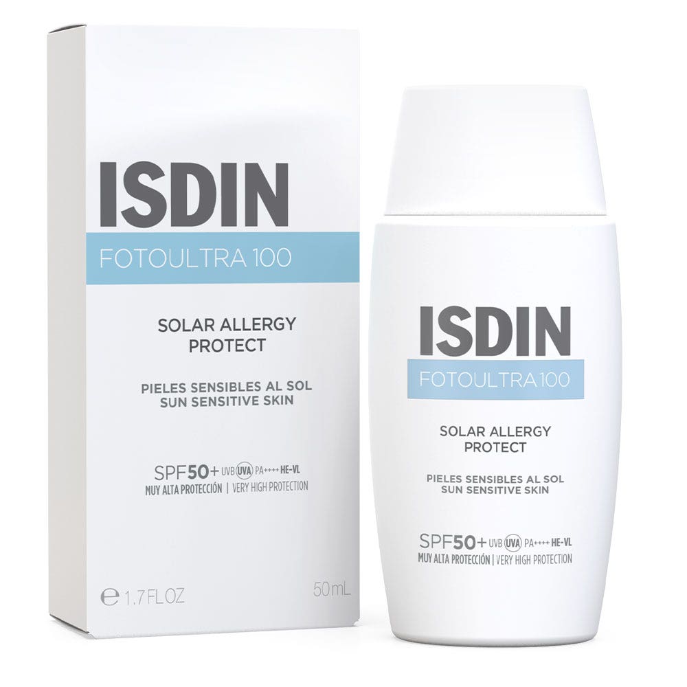 Isdin Solar Allergy Isdin Fotoultra Solar Allergy Fusion Fluid Spf50 ...
