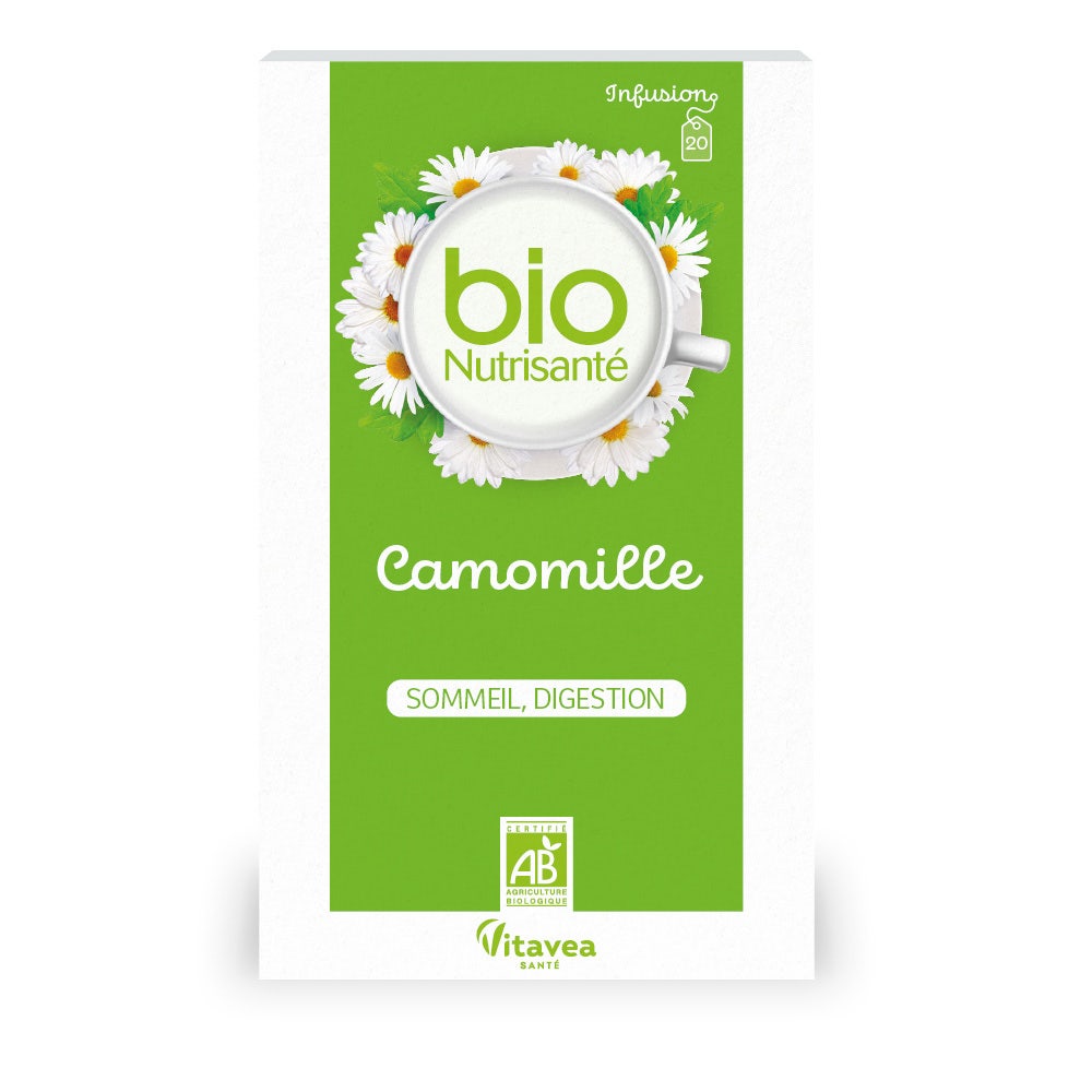 Vitavea Santé BioNutrisanté Bio Chamomile Herbal Teas 20 Sachets 20 ...