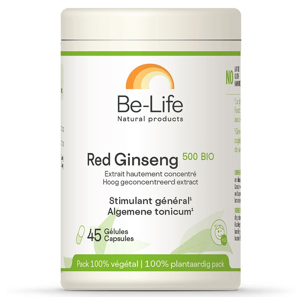 Be-Life Red Ginseng 500 Bioes 45 capsules - Easypara
