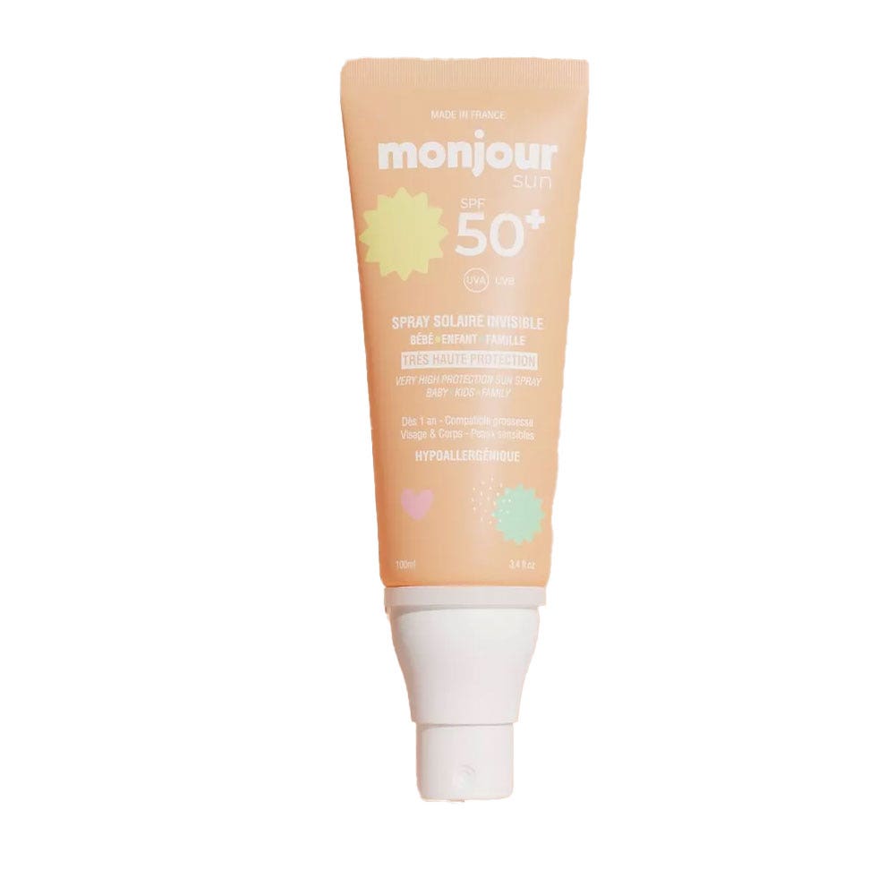 Monjour Invisible Sunscreens SPF50+ Spray From 1 year Face and Body ...