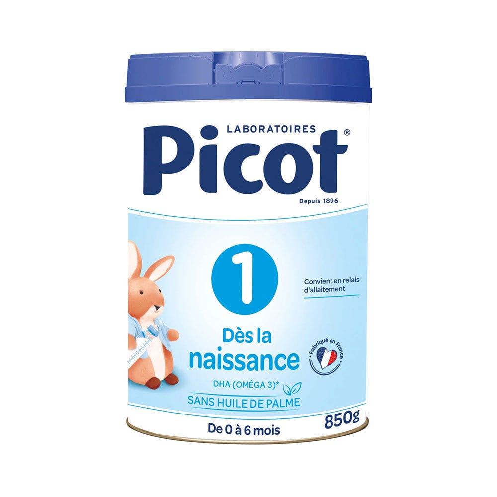 Picot 1st Age Milk Powder From birth 850g - Easypara