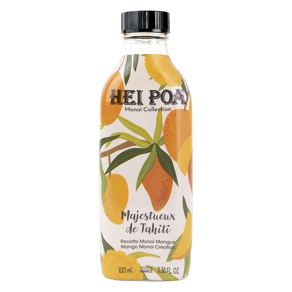 Hei Poa Monoï Collection Majestic Tahiti Mango Monoi Recipe 100ml ...