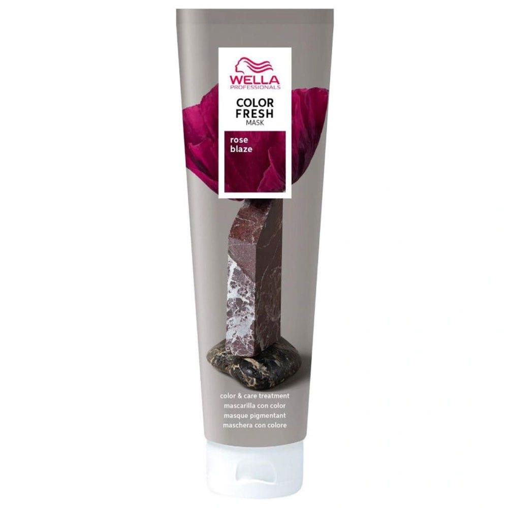 Wella Professionals Color Fresh Mask Rose Blaze Temporary Colouring ...