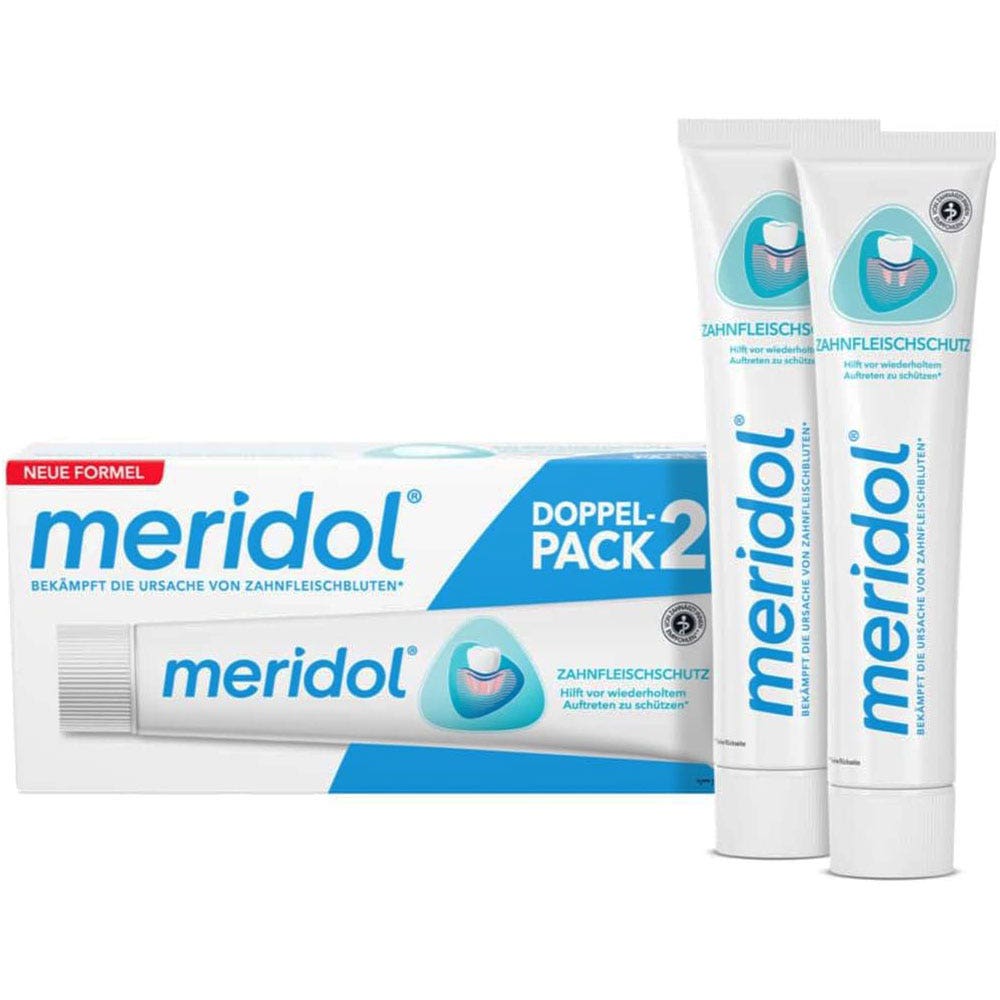 Meridol Toothpaste Protect Gencives 2x75ml - Easypara