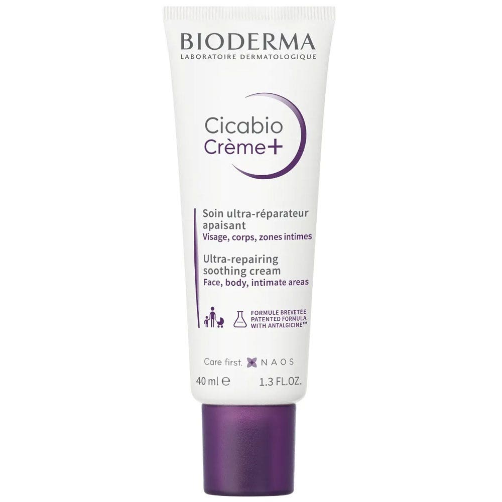 Bioderma Cicabio Ultra-repairing soothing cream+ care 40ml - Easypara