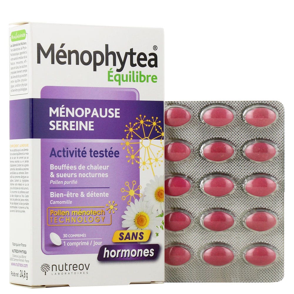 Nutreov Menophytea Menopause serenity 30 tablets - Easypara