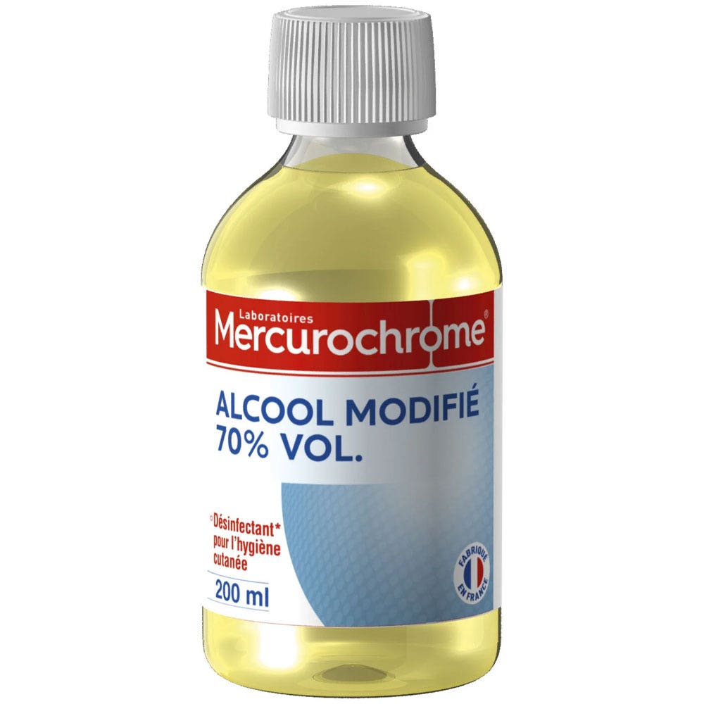 Mercurochrome Alcohol 70% Modified 200ml - Easypara