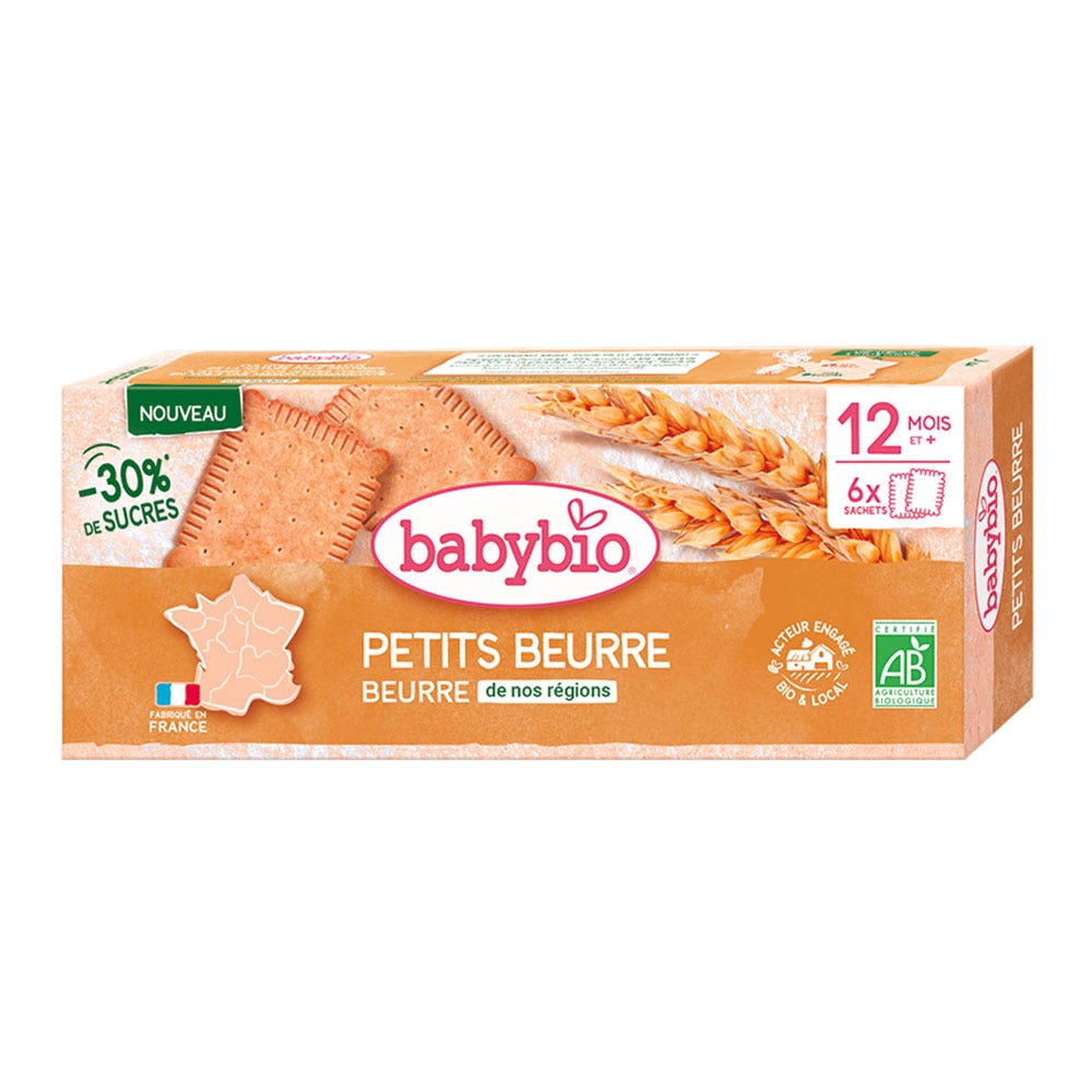 Babybio Organic Butters 12 Months and Plus 6 Sachets of 2 - Easypara