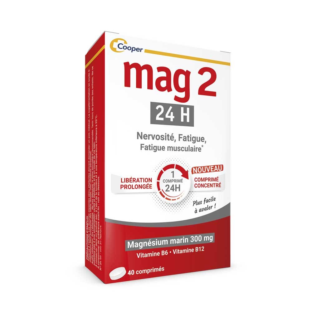 Mag 2 24h Marine Magnesium 40 Tablets - Easypara