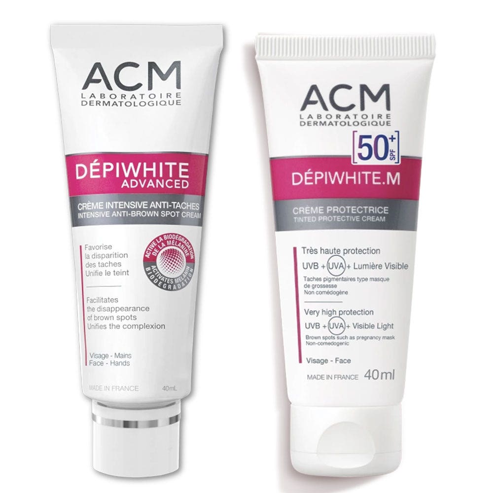 Acm Depiwhite M+Advanced Intensive Anti-Spot Cream & Protective Cream ...