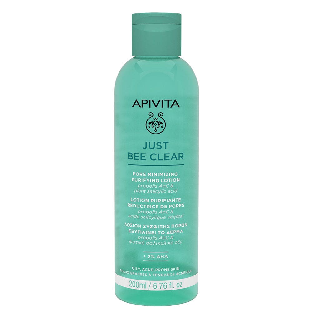 Apivita Just Bee Clear Pore Reducing Purifying Lotion 200ml - Easypara