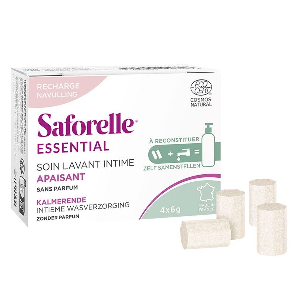 Saforelle Essential Soothing Intima Wash Refill for Reconstituting 4 ...