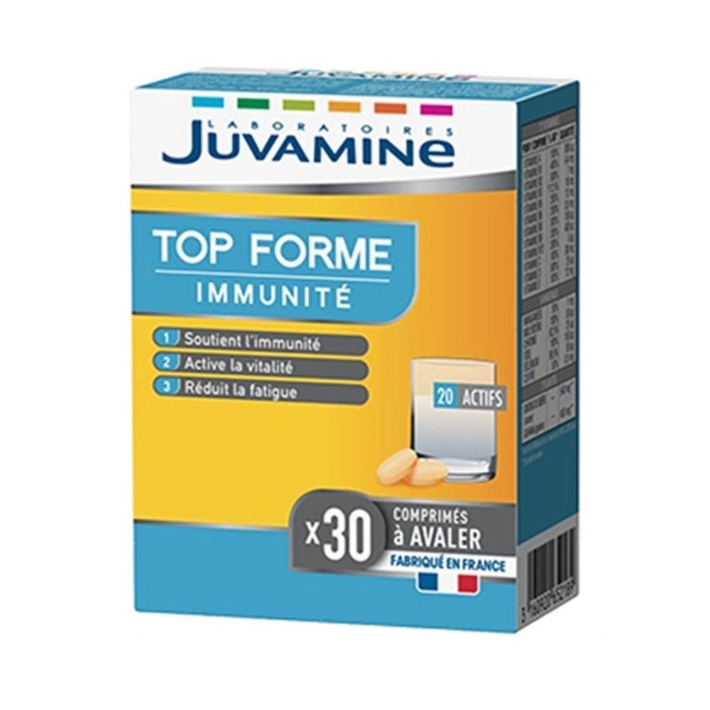 Juvamine Top Form Immunity 30 Swallowable Tablets - Easypara