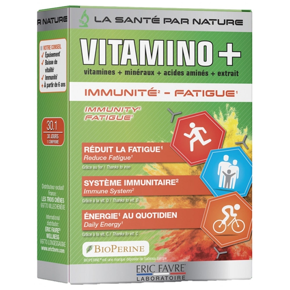Eric Favre Vitamino+ 30 Tablets - Easypara