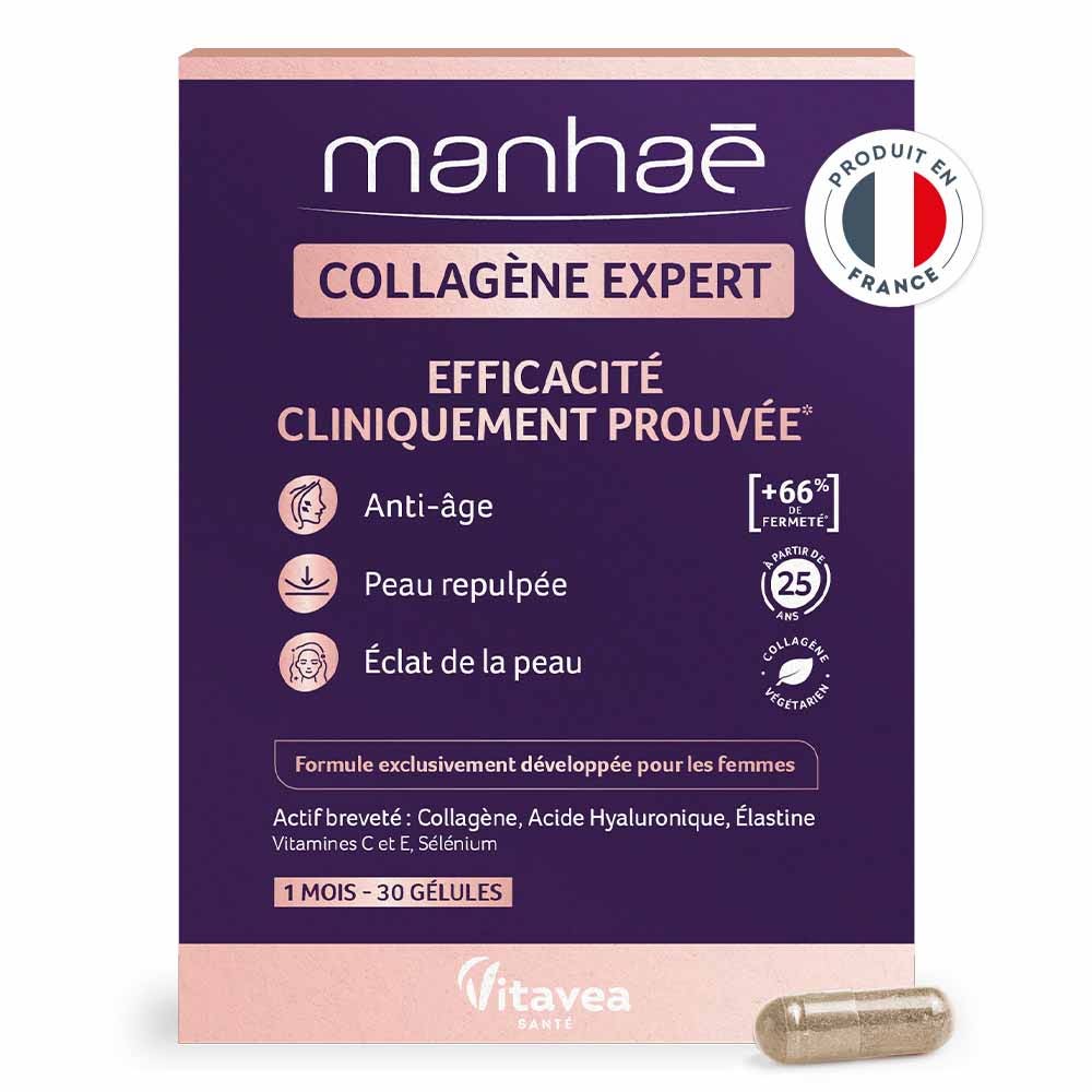 Manhaé Collagen Expert 30 capsules - Easypara