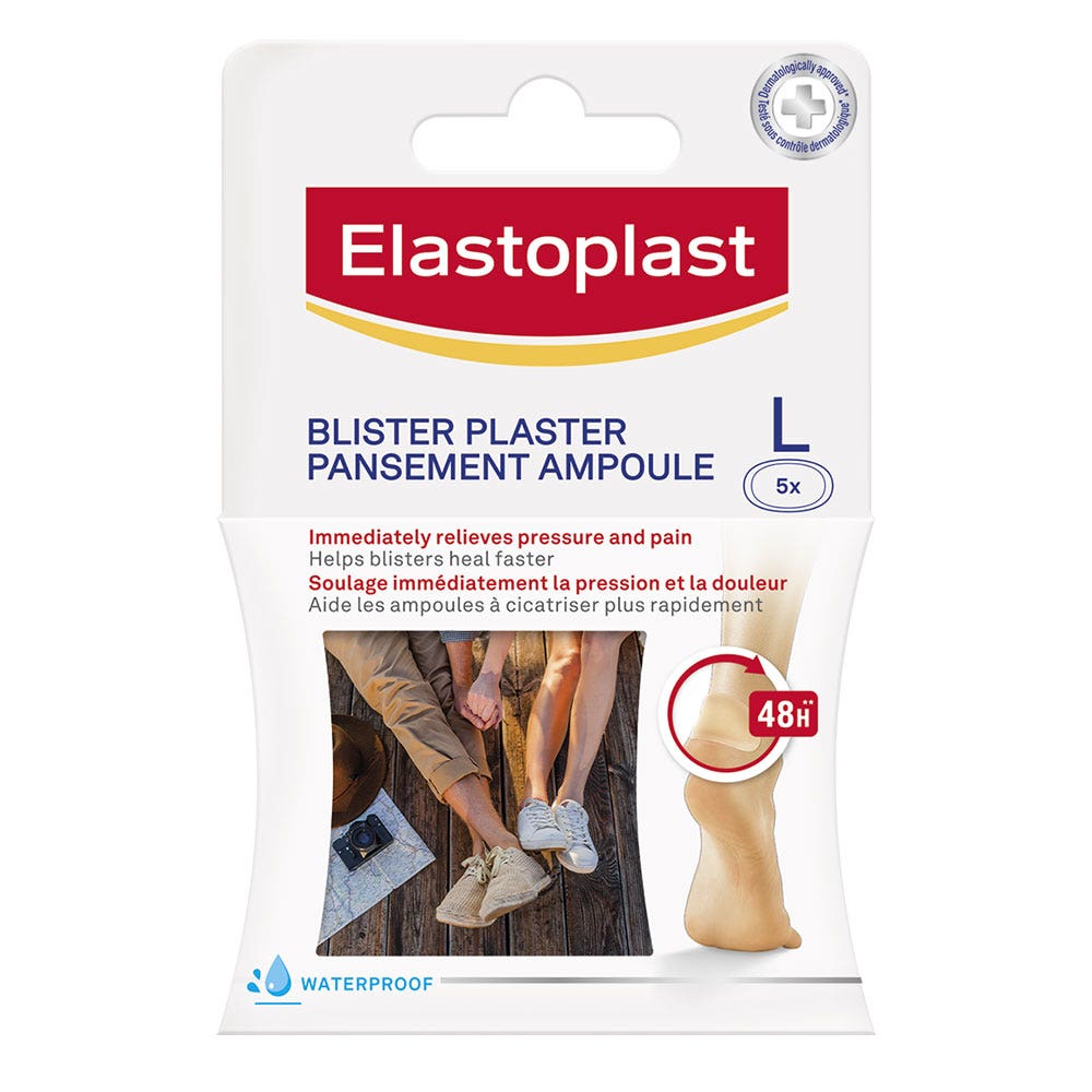 Elastoplast Sos Blisters Large Plasters x5 - Easypara