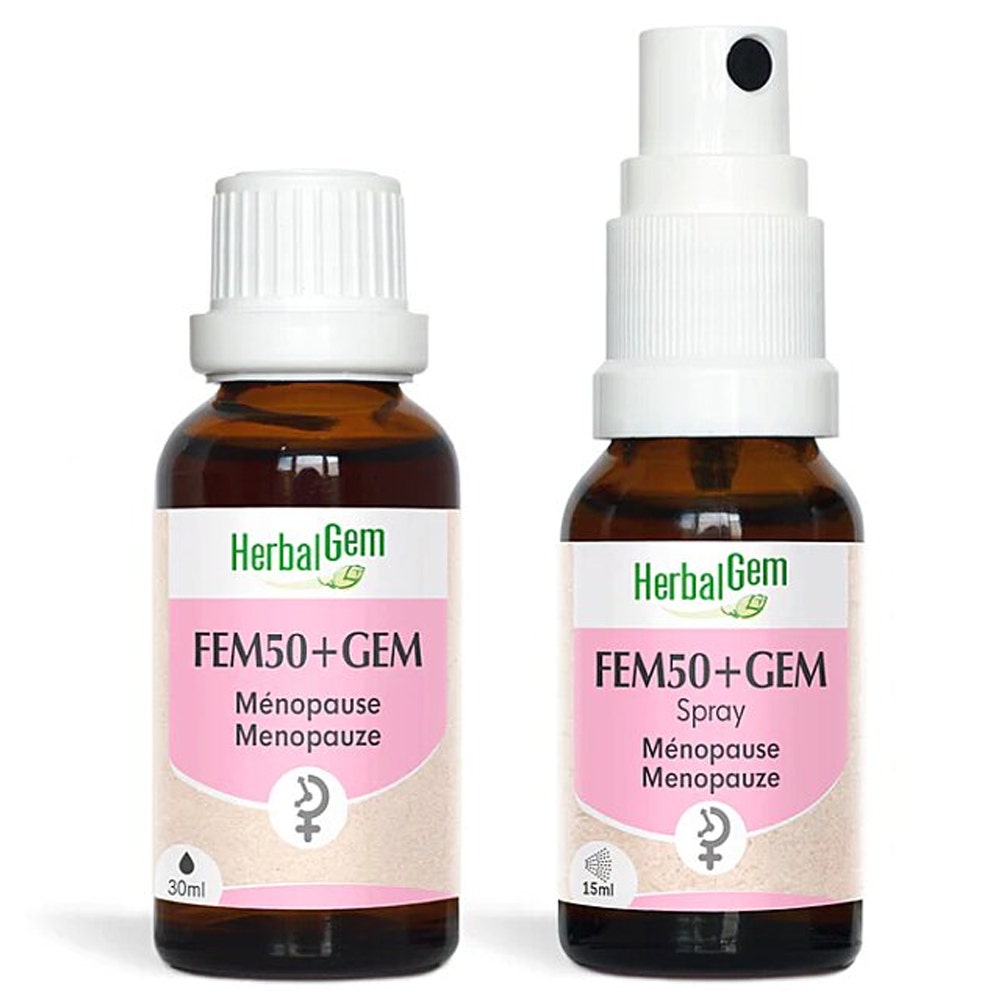 Herbalgem Gemmotherapy complexes Fem50+ gem Gc22 Bio Menopause Solution ...
