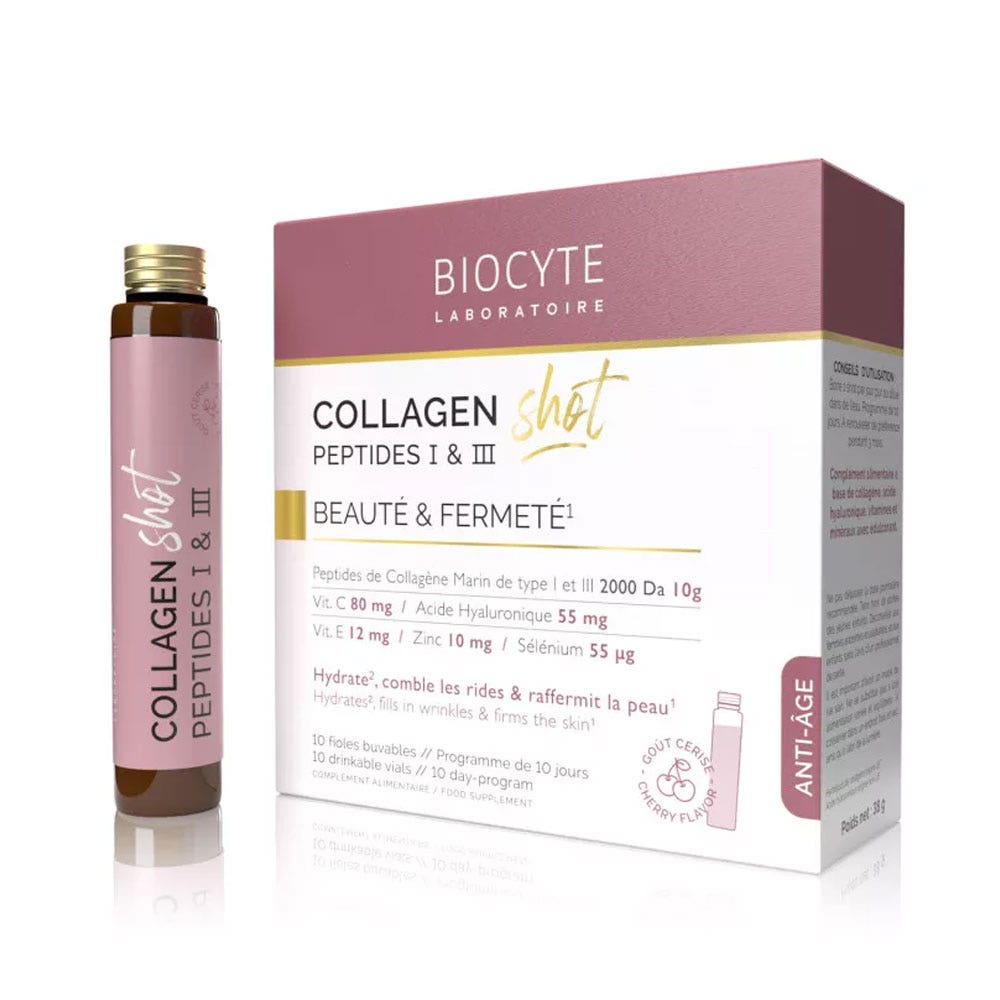 Biocyte Beauty Collagen Peptides I & III 10 vials - Easypara