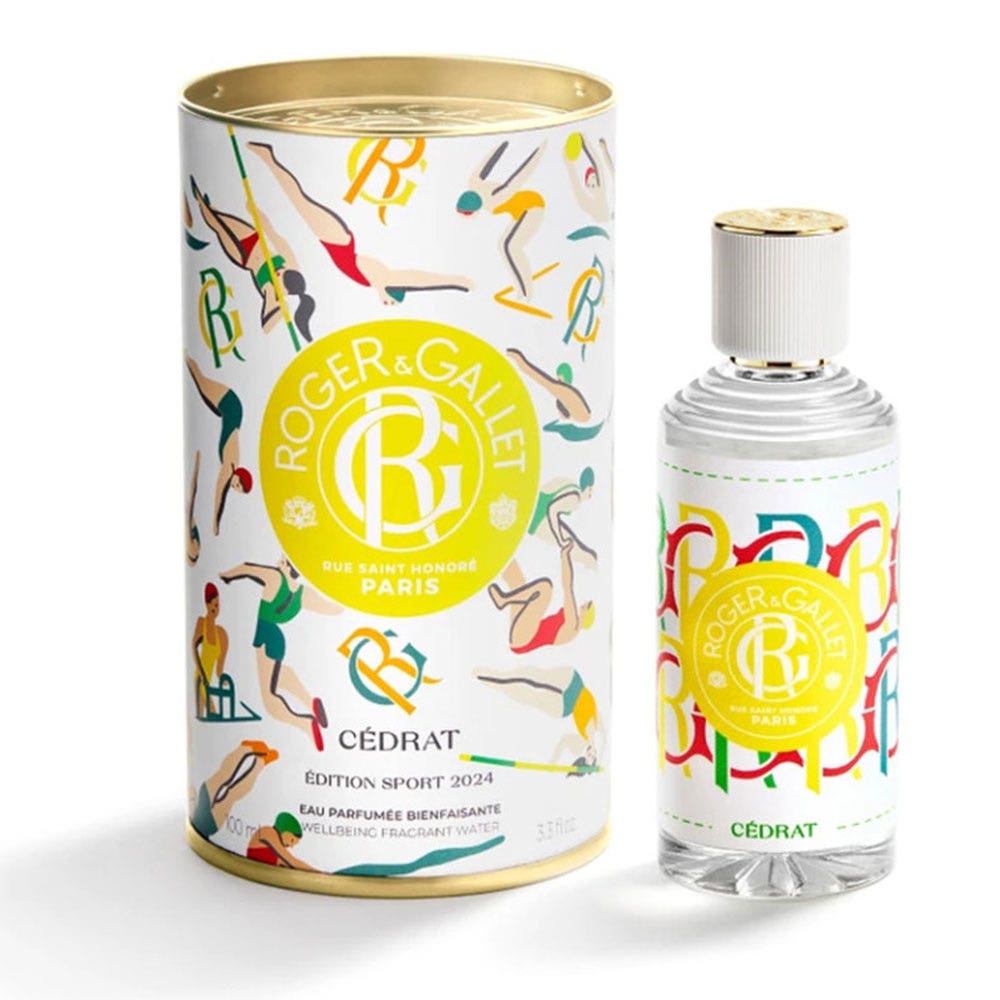 Roger & Gallet Cédrat Eau Parfumée Bienfaisante Sport Edition 100ml ...