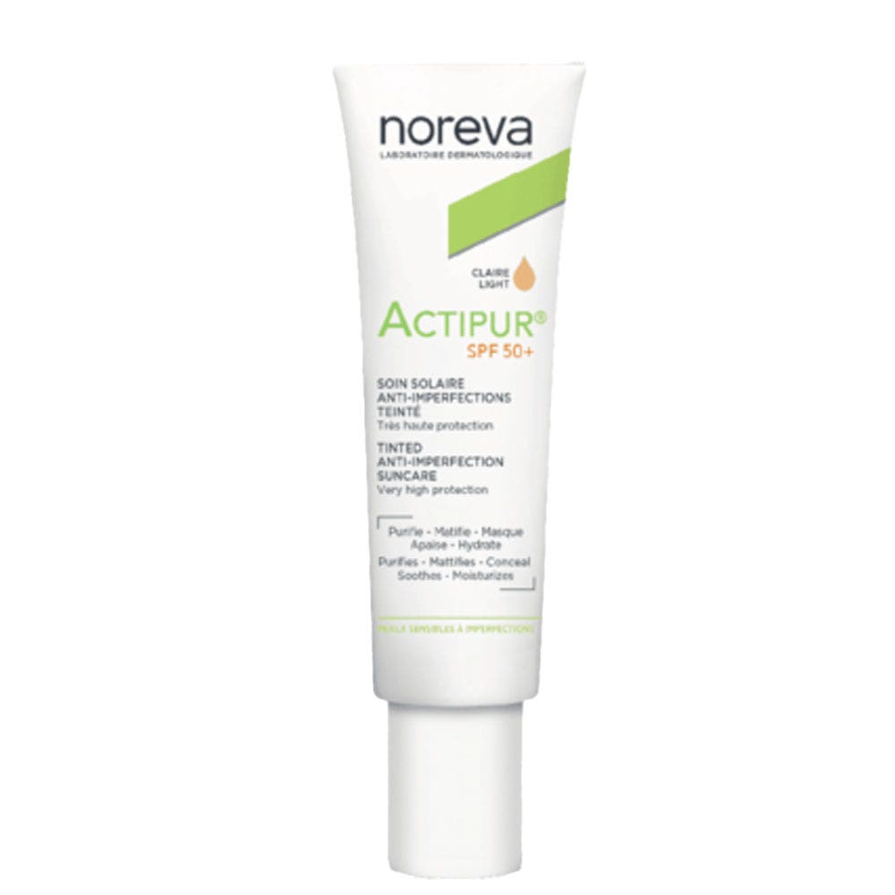 Noreva Actipur Anti-Imperfection Sunscreens SPF50+ - Skincare Light ...