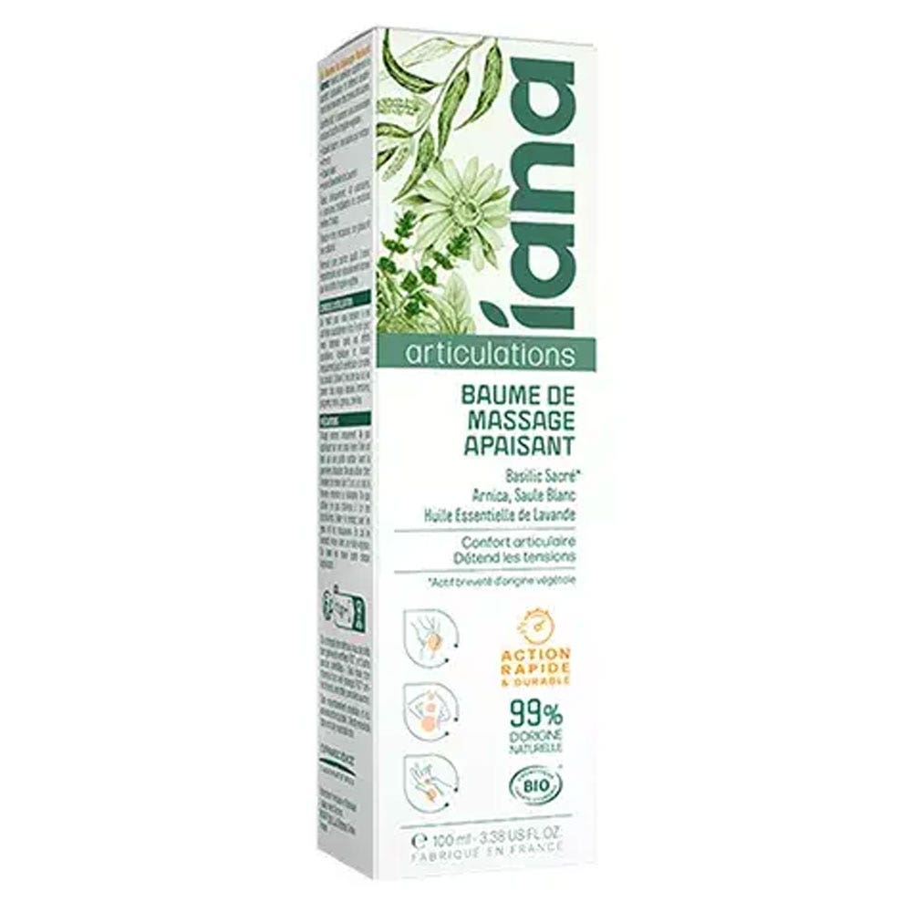 Iana Joints Soothing Massage Balm 100ml - Easypara