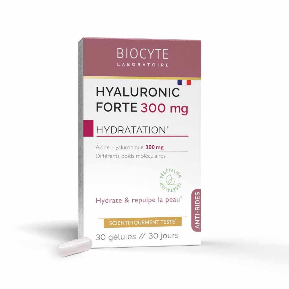 Biocyte Anti-wrinkle Hyaluronic forte 300 mg Hydration 30 capsules ...