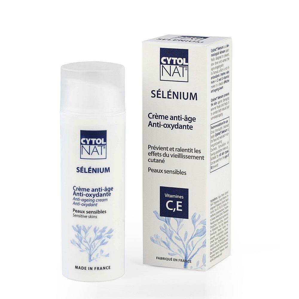 Cytolnat Selenium Anti-ageing Anti-oxidant Cream 50ml - Easypara