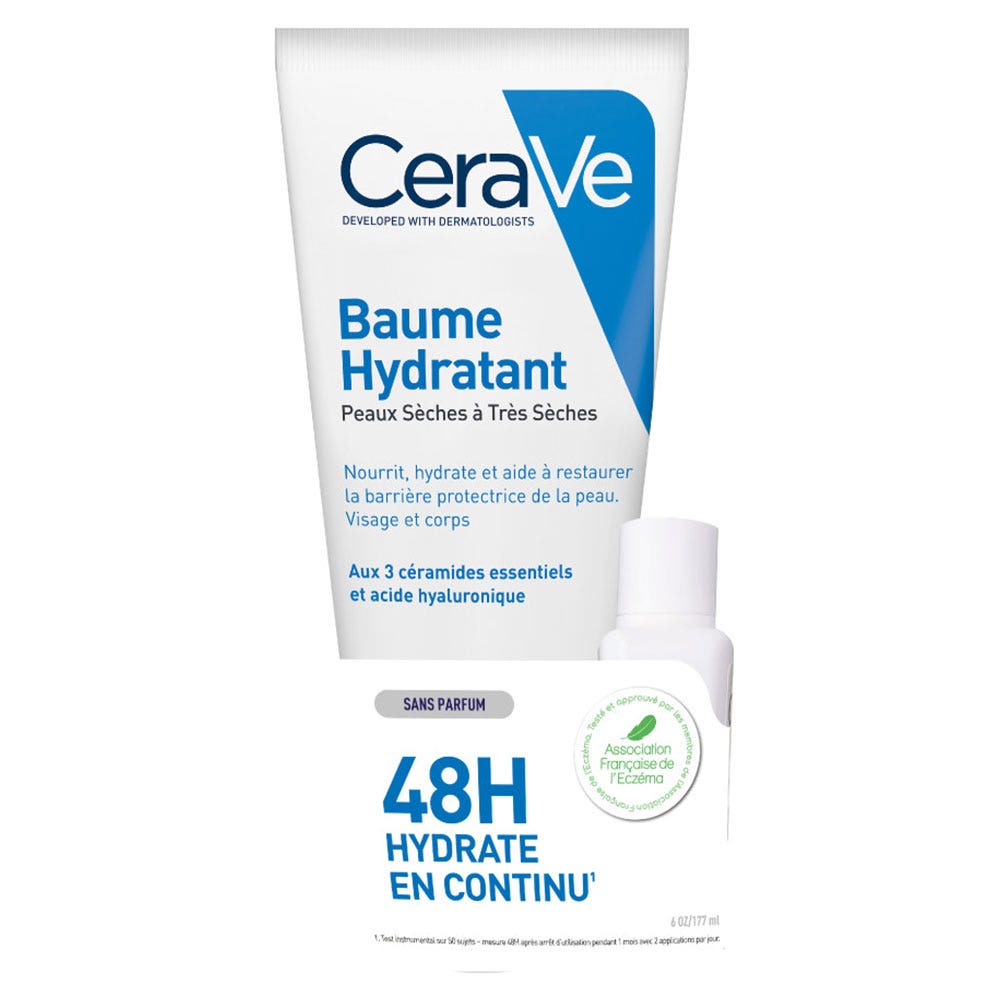 Cerave Body Hydrating face and body balm for dry to very dry skin ...