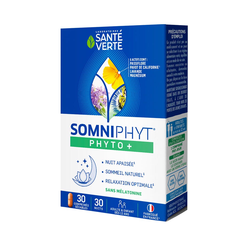 Sante Verte Somniphyt Quiet Night Restful Sleep 30 tablets - Easypara