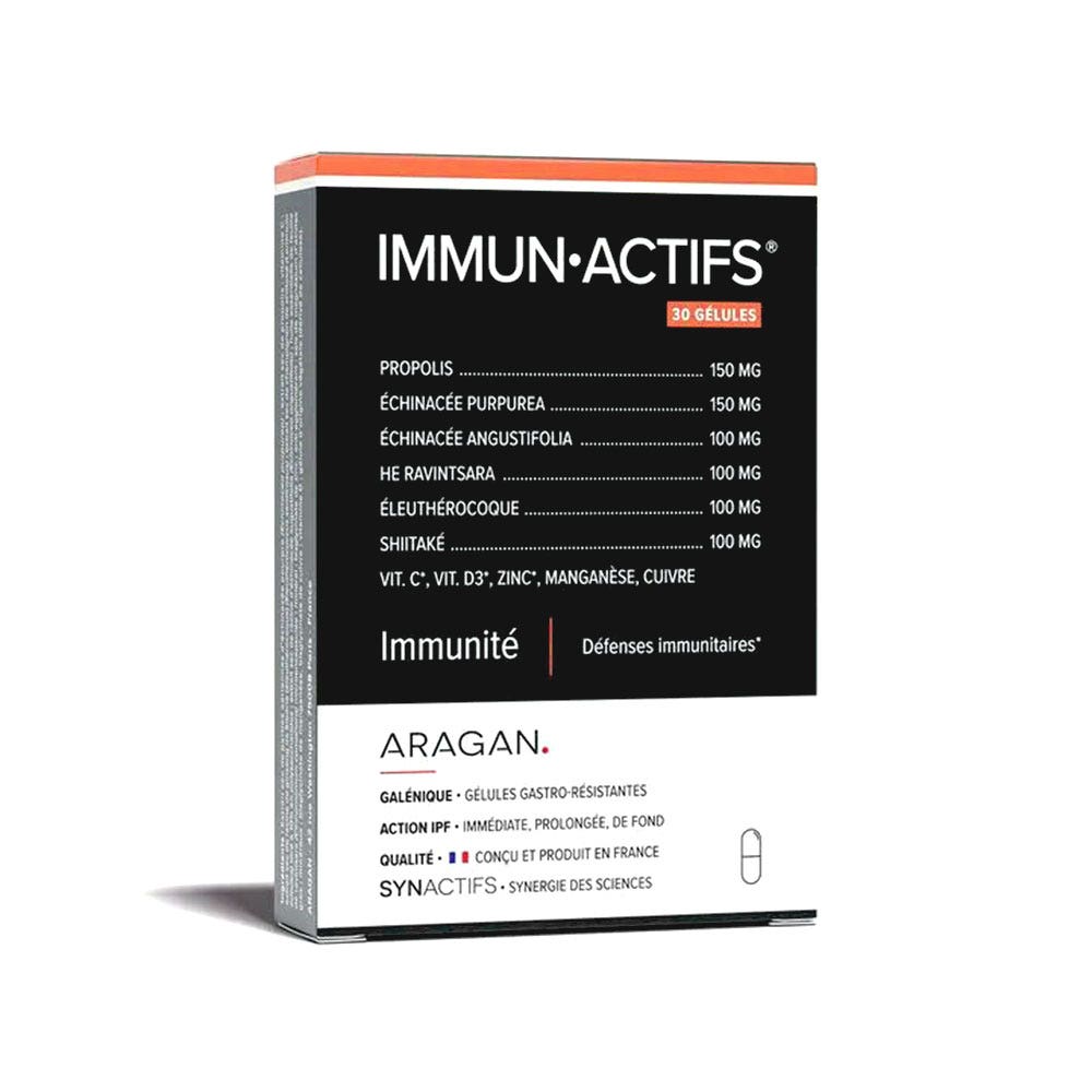 Aragan Synactifs ImmunActives Immunity 30 capsules - Easypara
