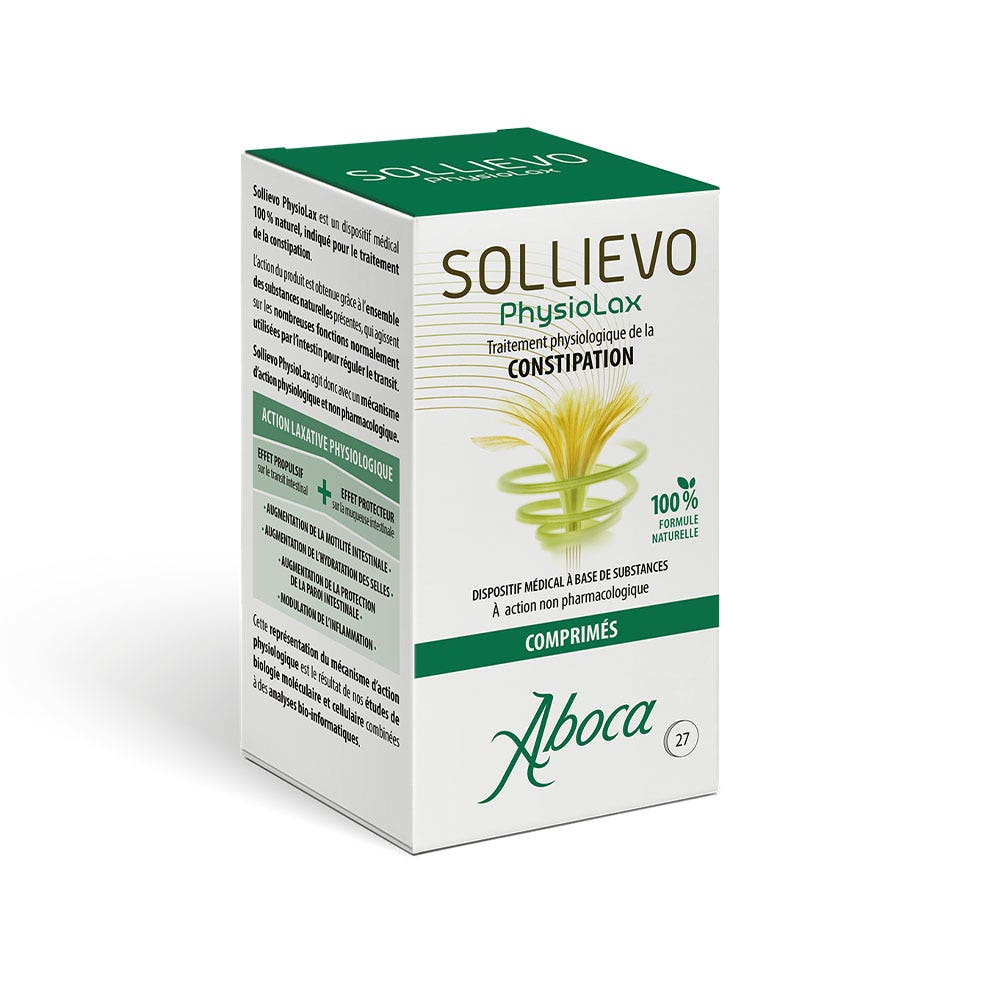 Aboca Gastro-intestinal Sollievo Physiolax Constipation Treatment 27 ...