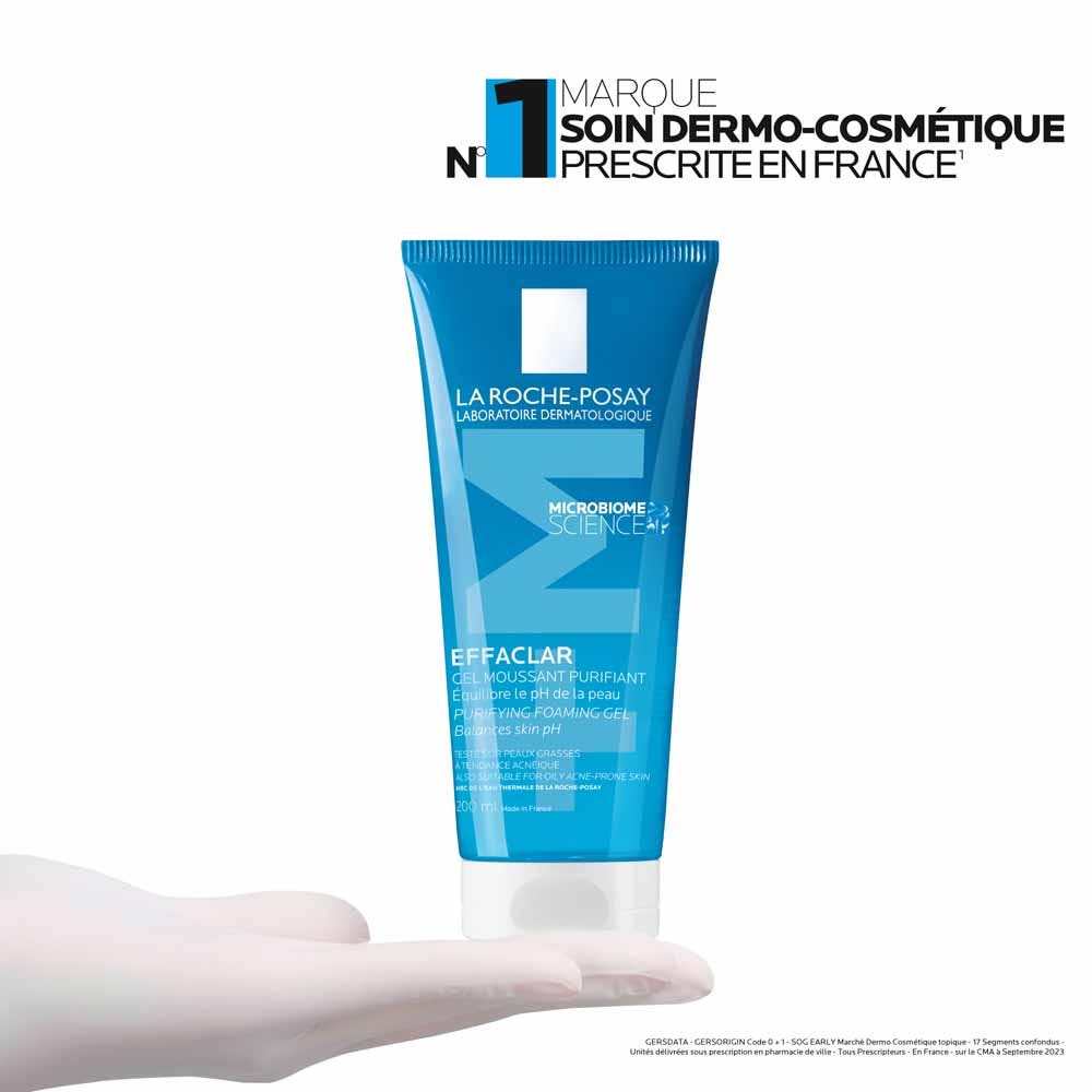 La Roche Posay Effaclar Effaclar Purifying Foaming Gel Tube Peaux Grasses Tendance Acneique 200ml Easypara
