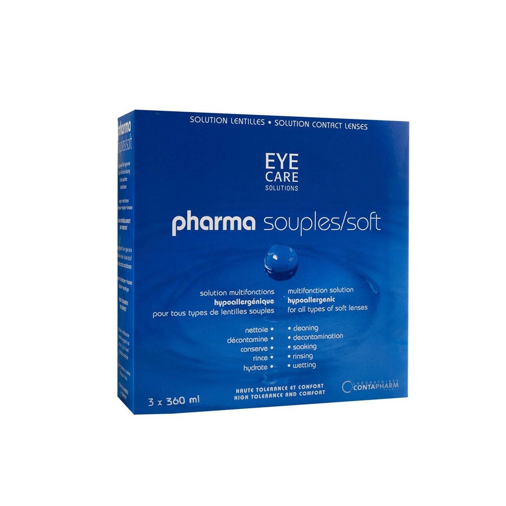 Eye Care Solution Multifunctional Cleaning Solution For Soft Lenses ...