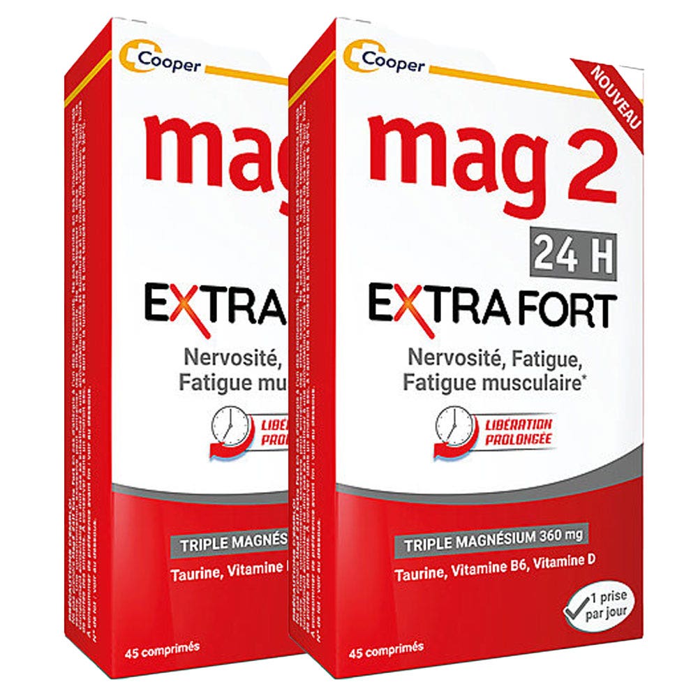 Mag 2 Extra Fort 2x45 tablets - Easypara