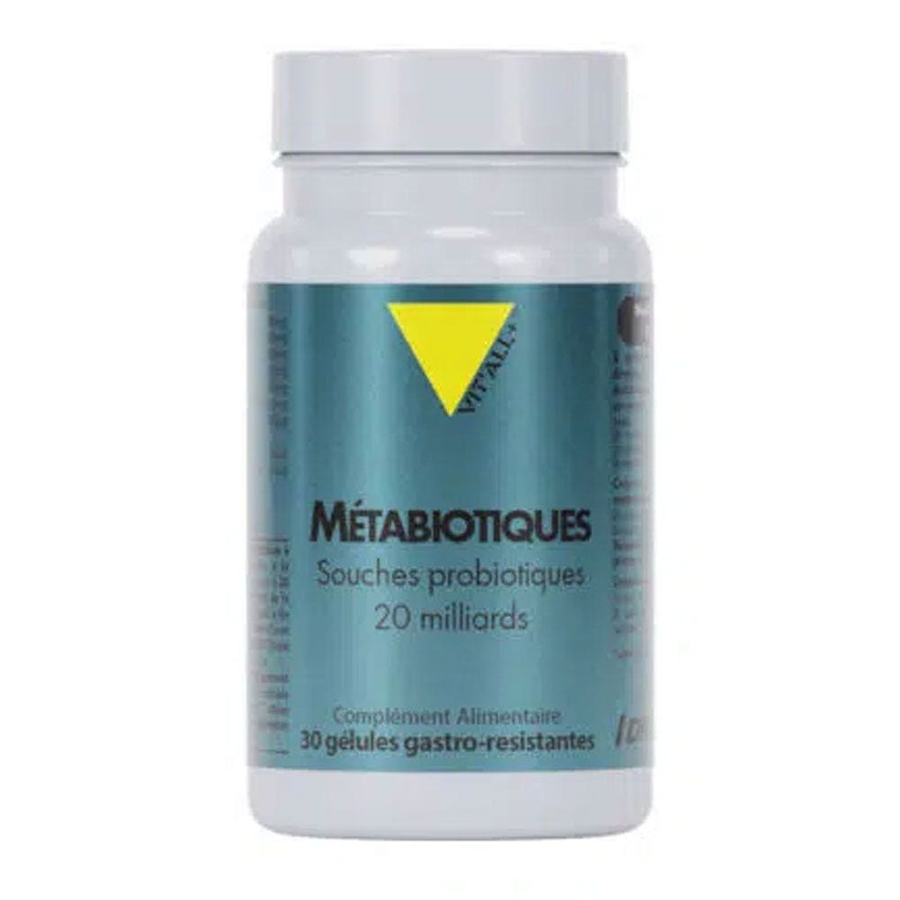 Vit'All+ Metabiotics 30 gastro-resistant capsules - Easypara
