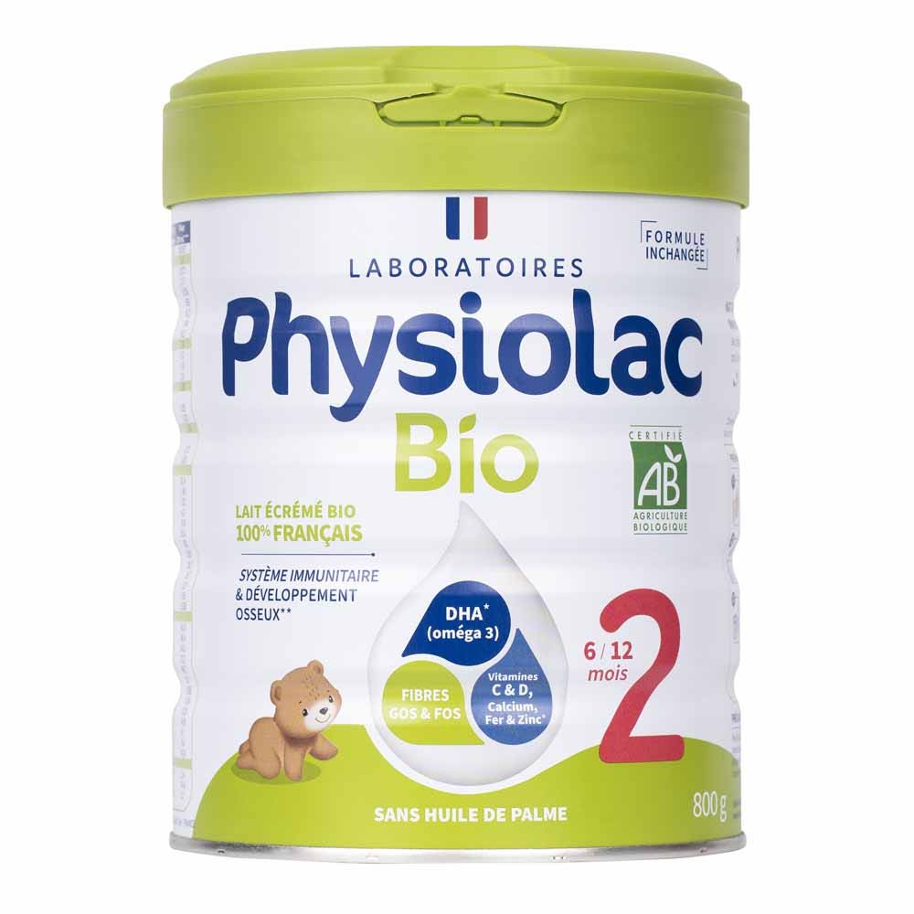 Physiolac Milk Powder 2 Bioes From 6 to 12 months - Easypara