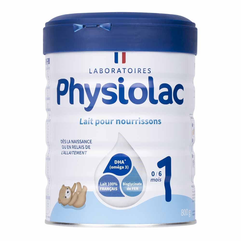 Physiolac 1 Milk Powder 0 to 6 months 800g - Easypara