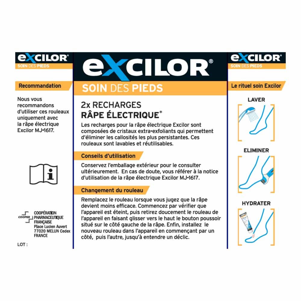 Excilor 2 Electric Rape Refills - Easypara